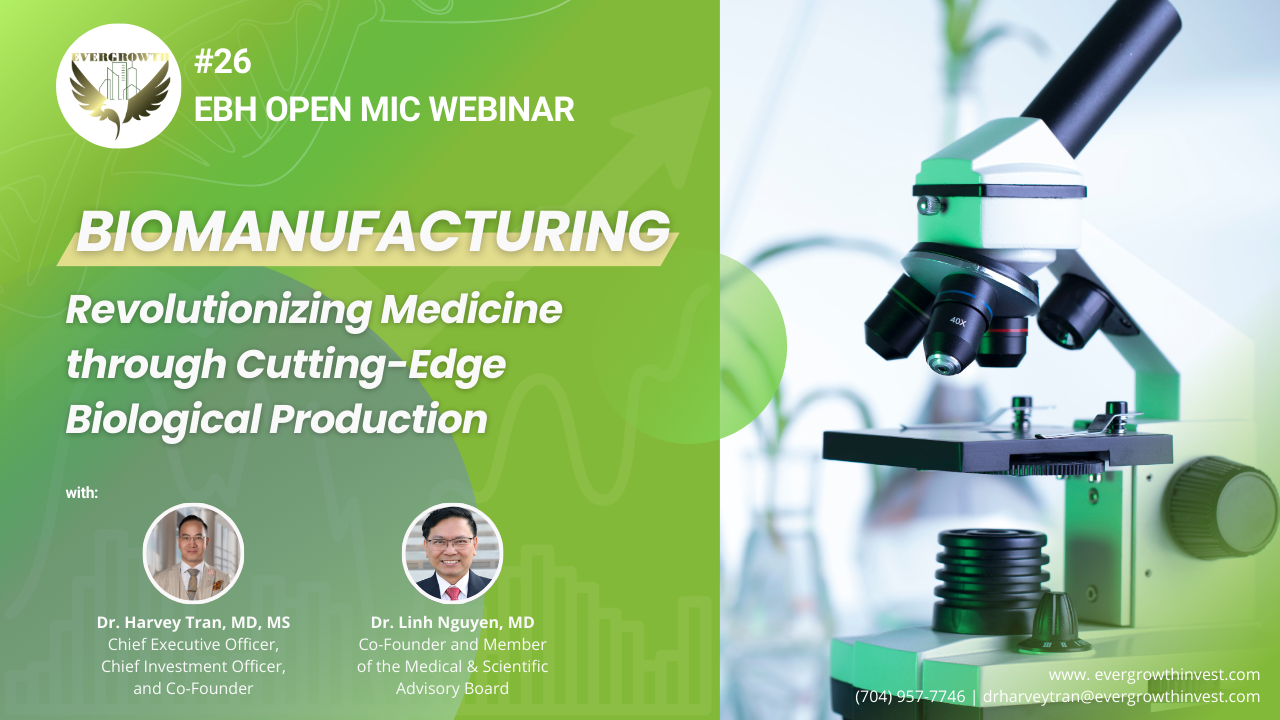 EBH OMW #26: Biomanufacturing: Revolutionizing Medicine through Cutting ...